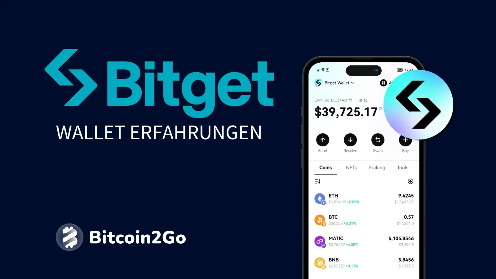 Bitget Wallet im Test » Einrichtung + Video-Review (2025)