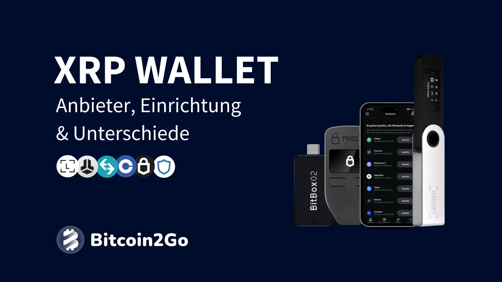 Ripple (XRP) Wallets » Vergleich & Erstellung (2024)