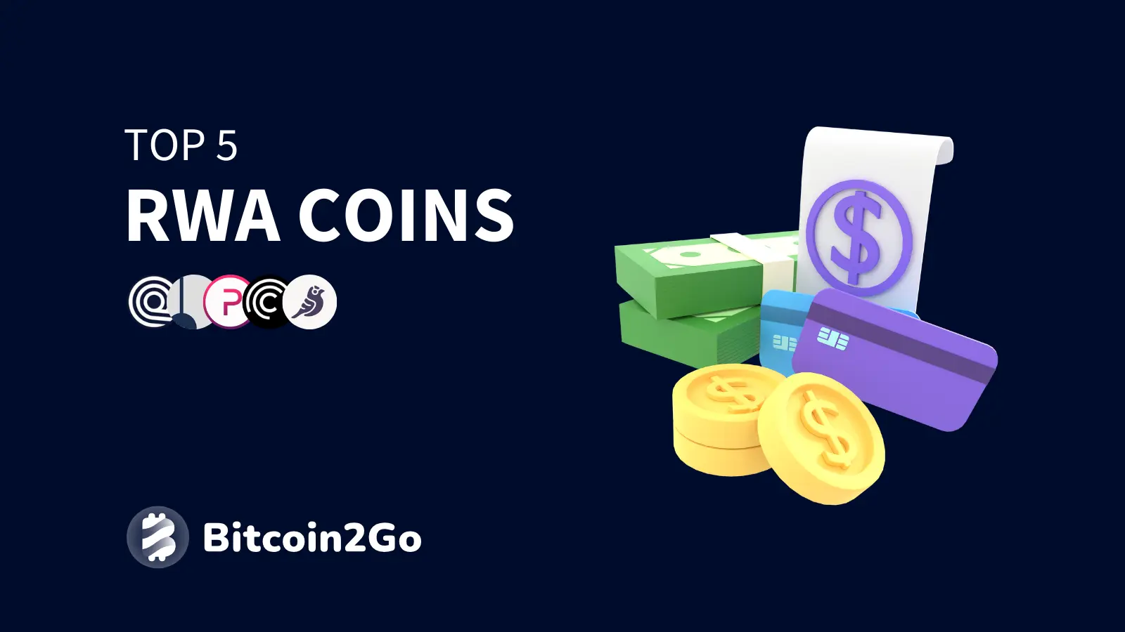 RWA Coins » Top 5 RWA-Kryptos (2024)